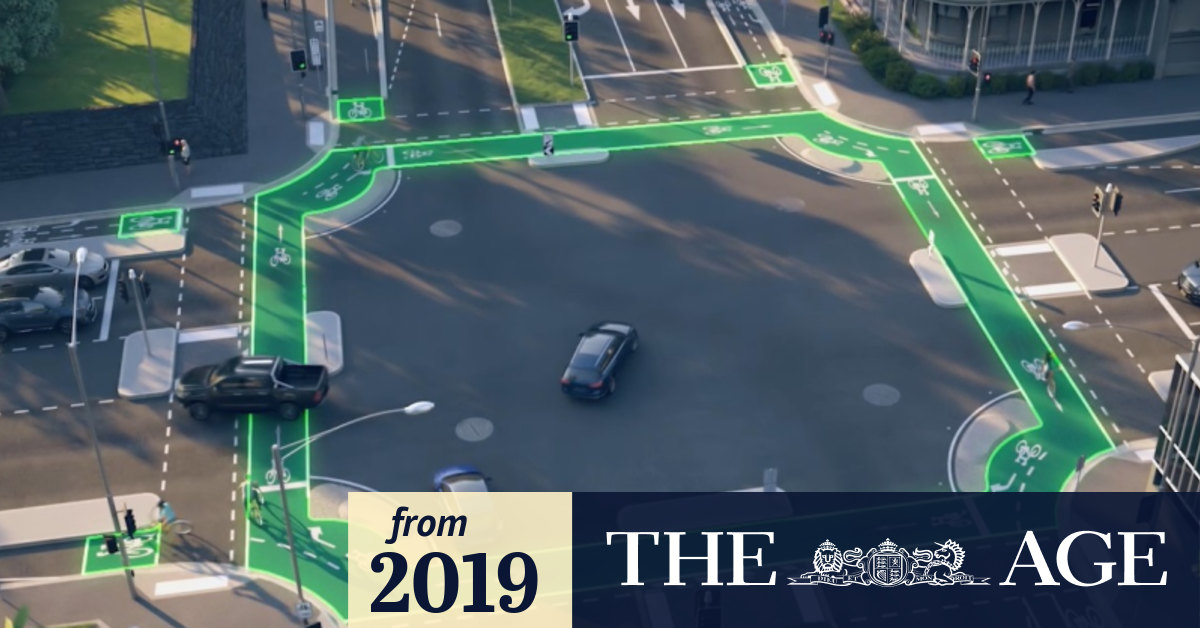 Upgrades to Melbourne intersections to create 'cycling superhighway'