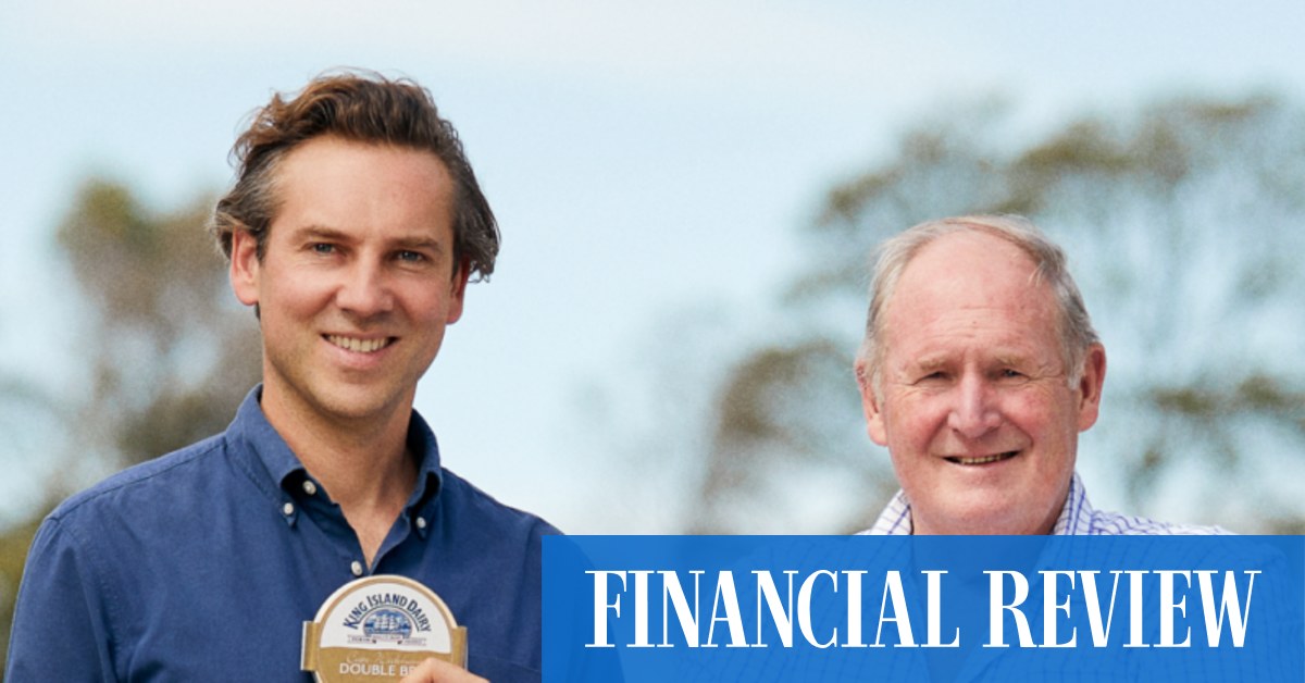 Nick Dobromilsky and Graeme Wilson have bought cheese maker King Island ...