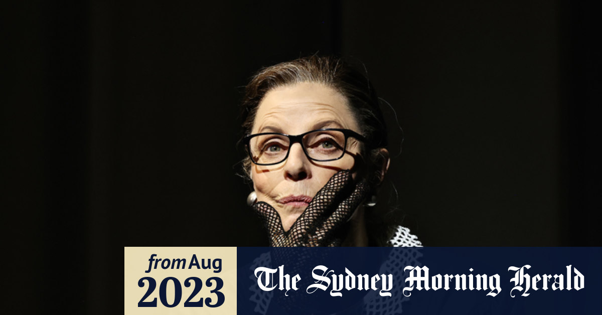 Ruth Bader Ginsburg play RBG: Of Many, One, starring Heather Mitchell ...