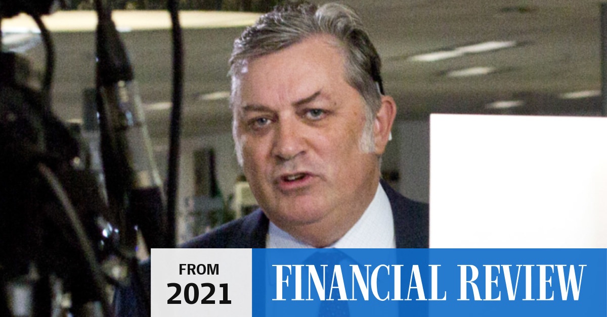 Australian Financial Review editors Michael Stutchbury, Paul Bailey ...