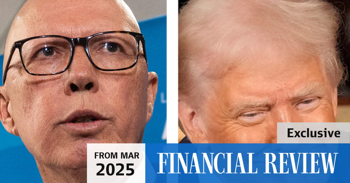 Peter Dutton has three ‘non negotiables’ in striking a deal with Donald ...