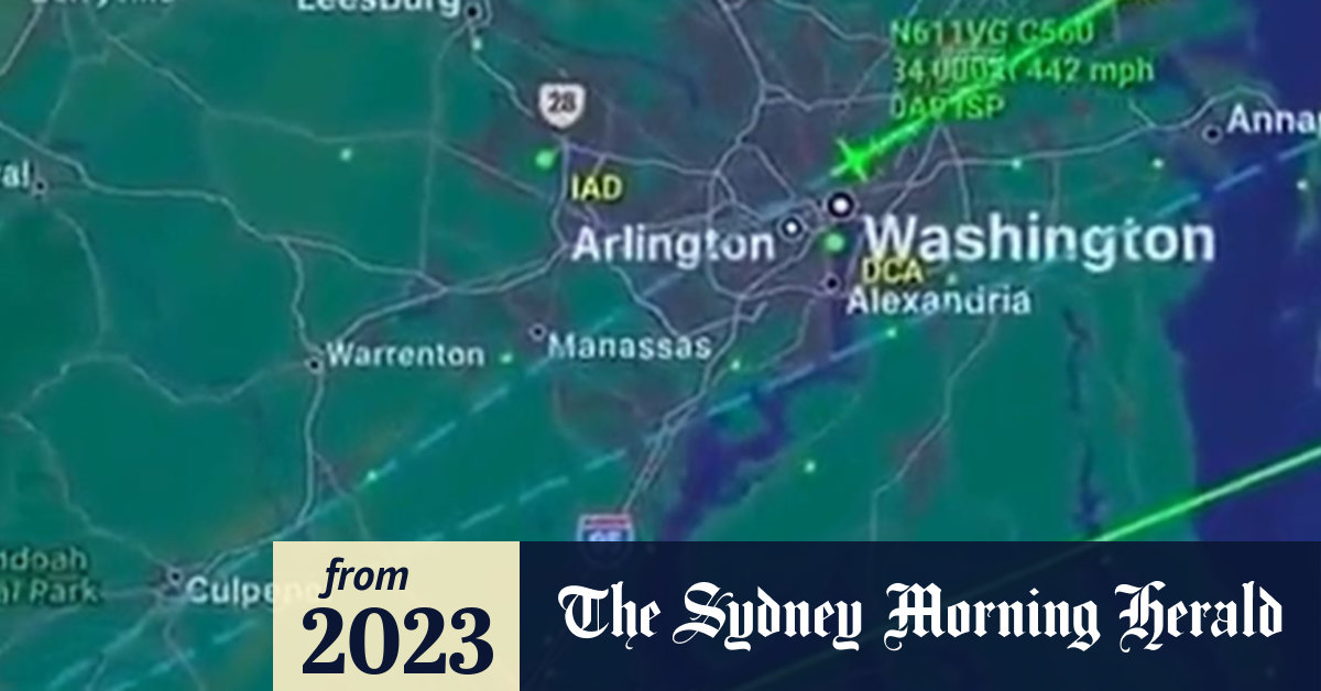 Jet fighters chase unresponsive plane flying over Washington DC