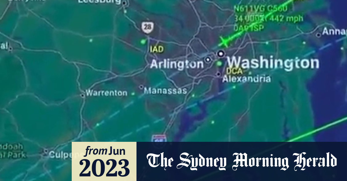 Jet fighters chase unresponsive plane flying over Washington DC