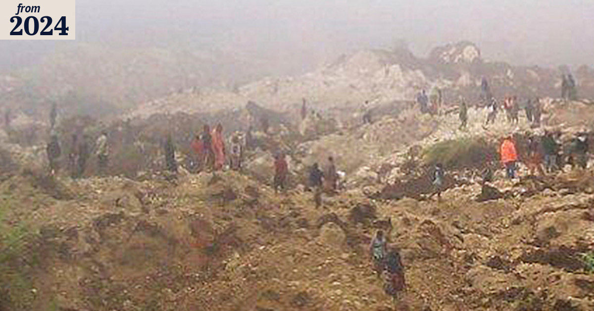 PNG landslide: Hundreds believed killed in massive landslide, reports
