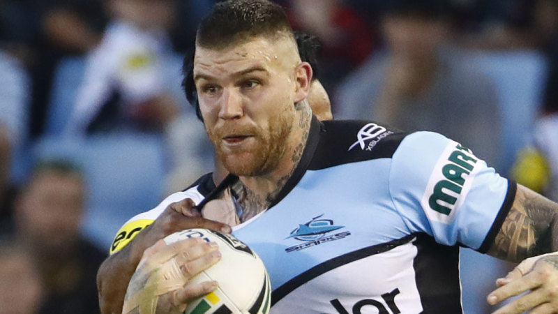 NRL finals 2018: Cronulla star Josh Dugan breaks down in tears during ...