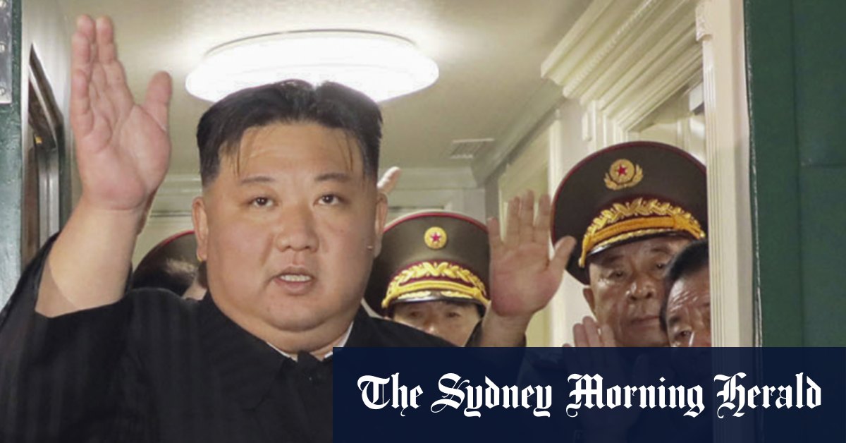 Kim Jong-un arrives in Russia despite US warnings not to sell arms