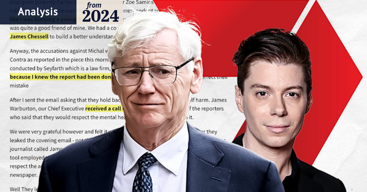 Bruce McWilliam: Outgoing Channel Seven director’s text to journalists ...
