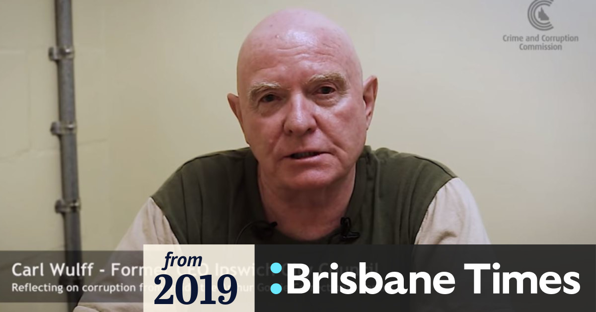 Fallen Ipswich CEO Carl Wulff films corruption confessional from prison