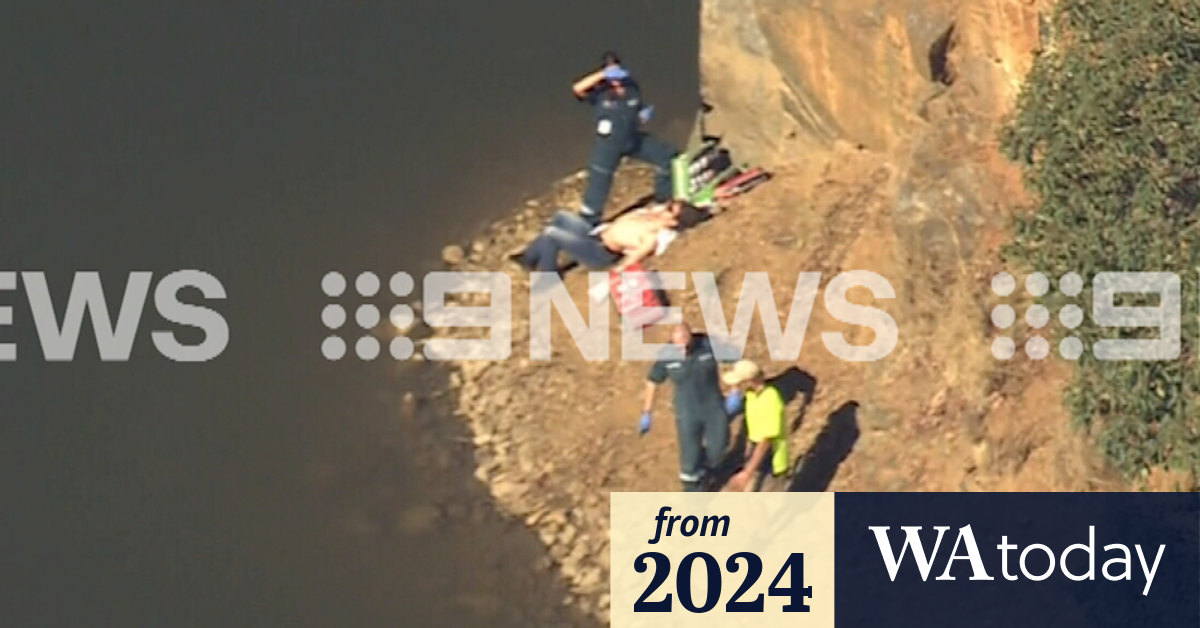 Teenage boy falls from cliff south east of Perth Western Australia