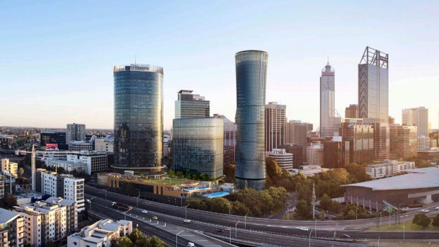 Rooftop pool and plaza on the cards for new skyscraper on Perth’s ...