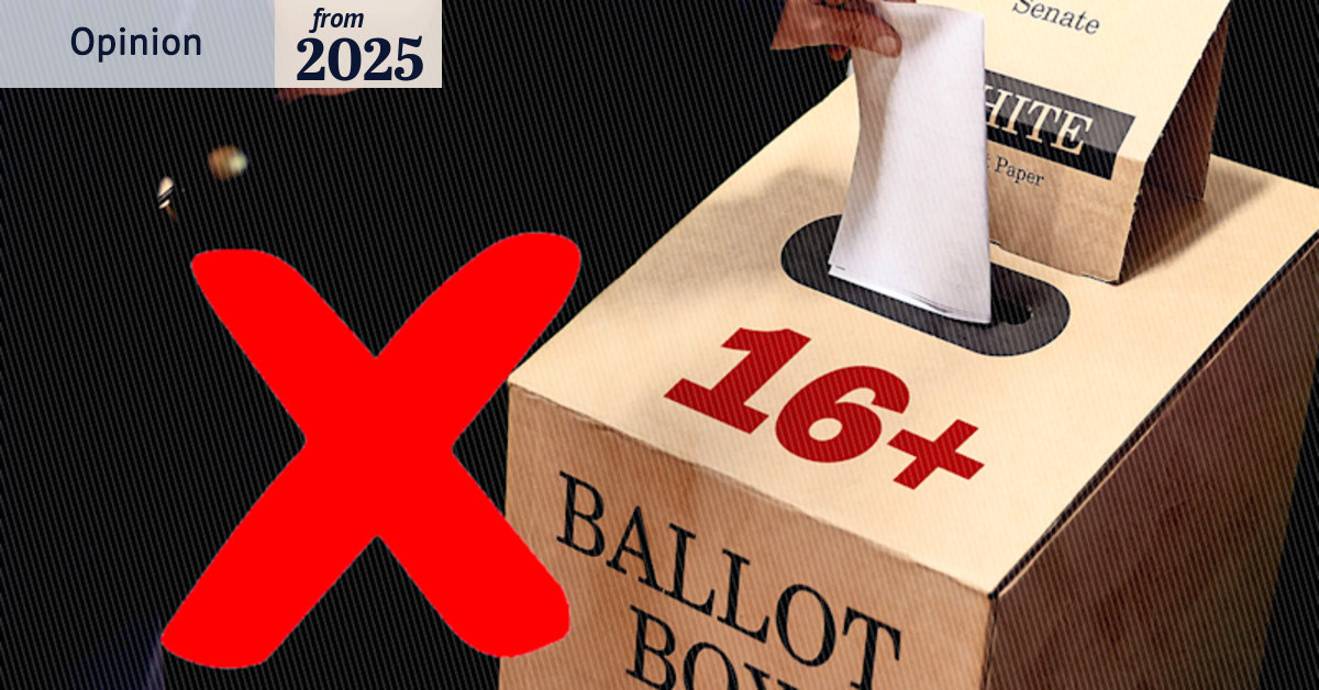 Australia voting age: An interest in politics is great but voting is ...