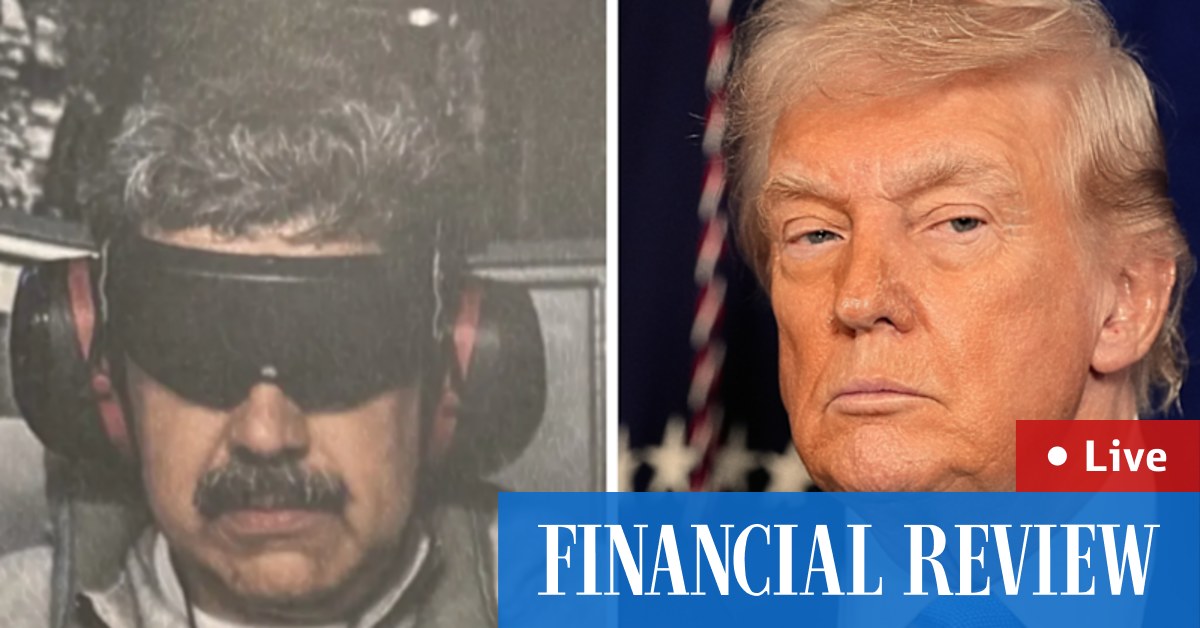 US VENEZUELA ATTACK LIVE: Legality of Donald Trump’s capture of Nicolas ...