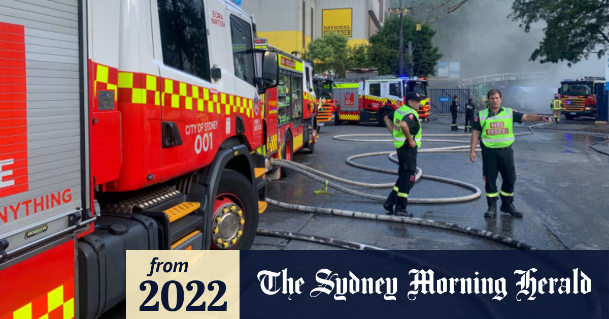 Major fire at waste facility on Sydney’s lower north shore