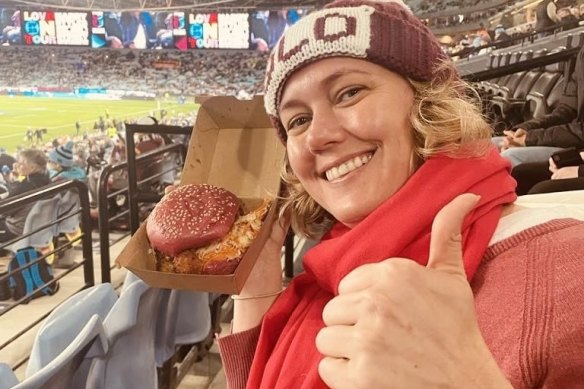 Bluey: the Blues-loving Janelle who bleeds maroon in real life