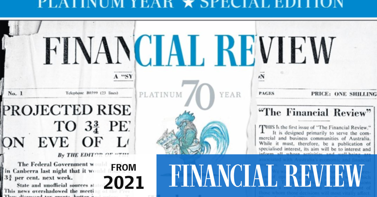 AFR 70 years: How the Financial Review went from spoiler to agenda setter