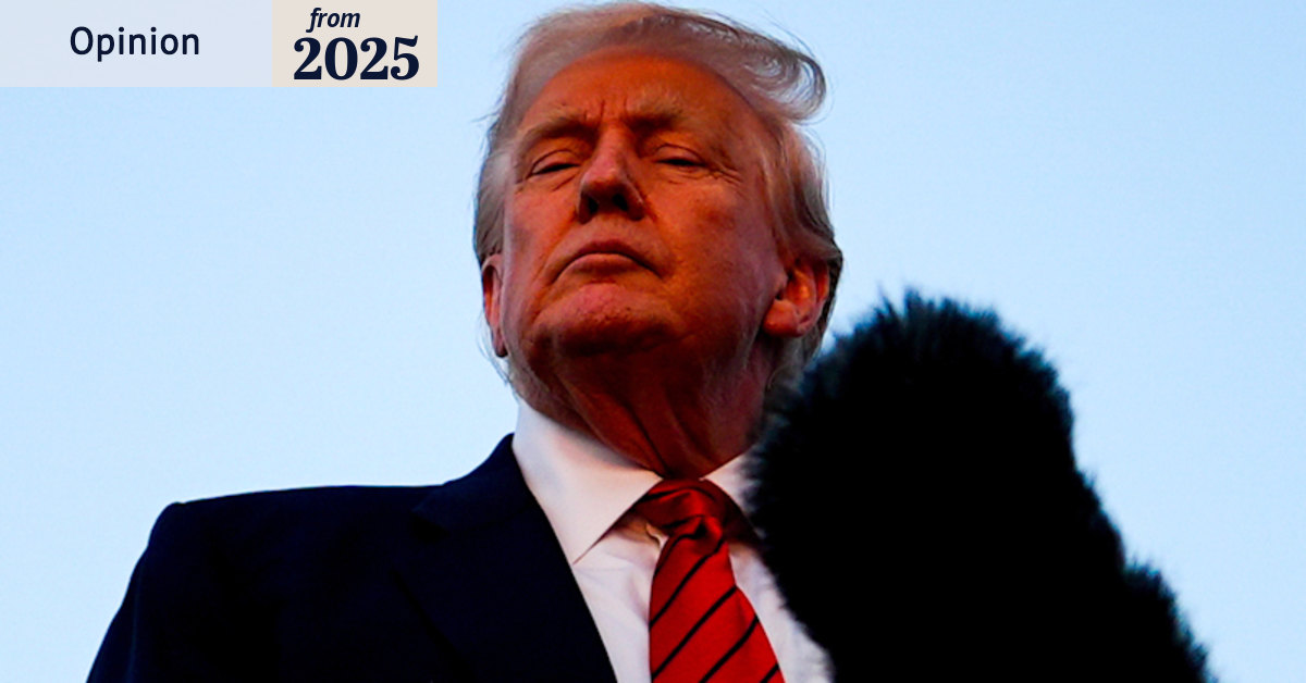 Donald Trump wants to be the sole arbiter of truth … just like a real ...