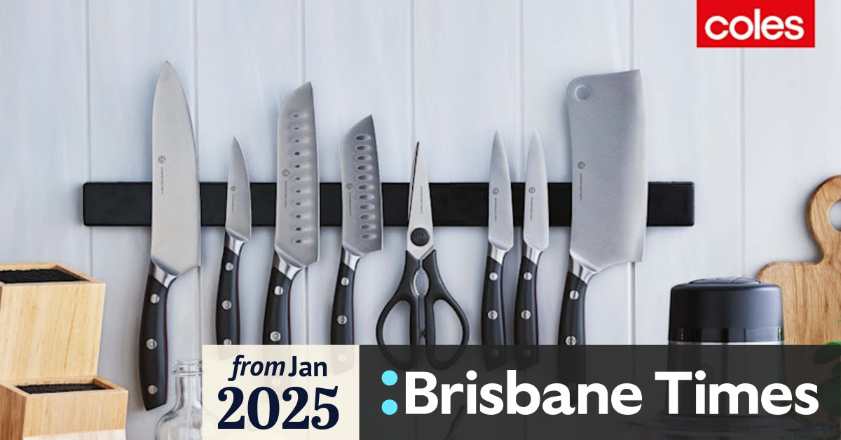 Coles to stop selling kitchen knives after Queensland stabbing
