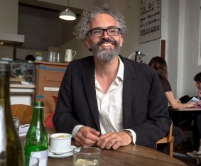 Lunch with Bernard Caleo: 'comics are a mode of writing'