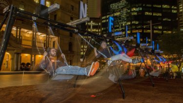CSIRO Infinity Swing lets you generate power with your body