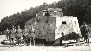 WWI Mephisto tank captured by Qld soldiers makes its journey back to ...