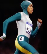 Cathy Freeman's Olympic bodysuit inspires space suit