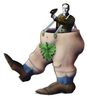 monty python cartoon man