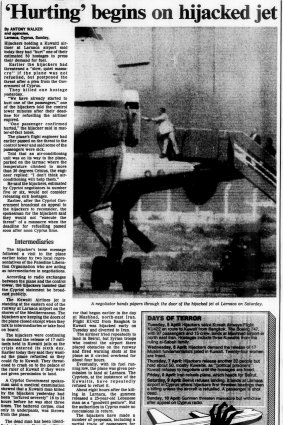 Flashback: The deadly hijacking of Kuwait Airways Flight 422