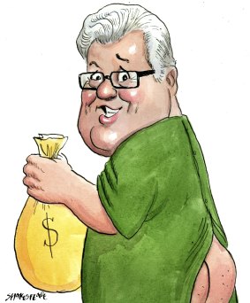 Big Jim Byrnes hits the road after big pay day from Virginia Nemeth