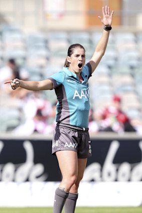 Female touch judge Kasey Badger appointed to NRL match between Gold ...