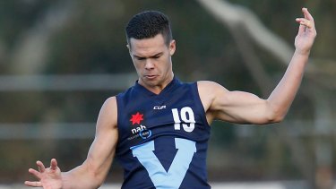 Cameron Rayner unsure if Brisbane Lions will make him No.1 draft pick