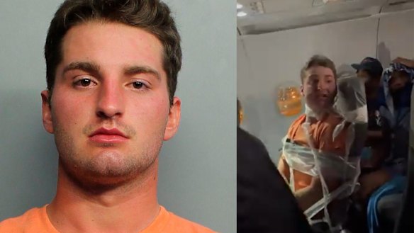 woman duct taped to seat