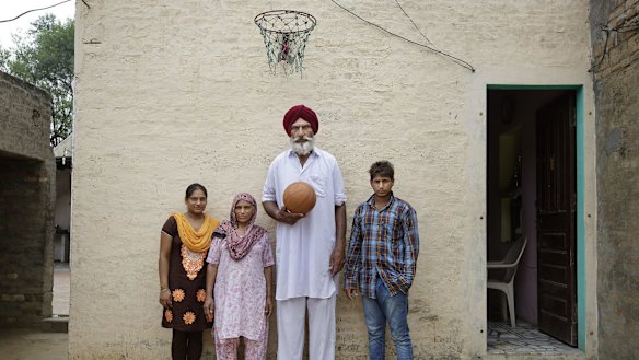 NBA pick from India makes entire village feel two metres tall