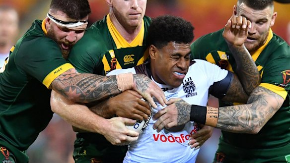 NRL 2018: Wests Tigers centre Kevin Naiqama steps in to mediate Fiji ...