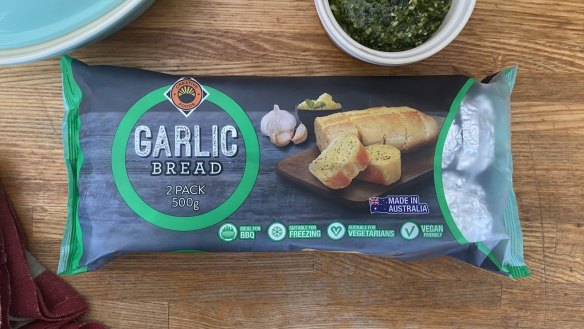 garlic bread aldi