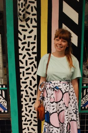 Street seen: For Penny Wilson, social media specialist, bright is right