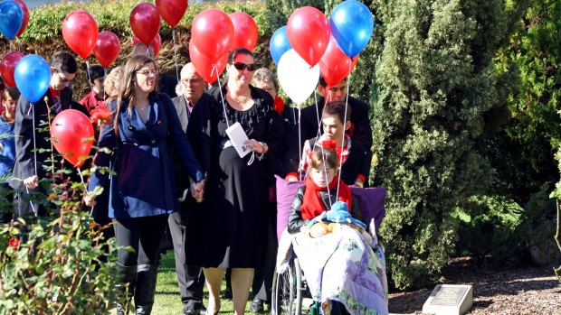 'Cheeky little monkey' Regan Burton, killed at Donnelly Rally, farewelled