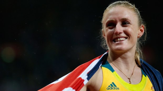 Sally Pearson learns how to run