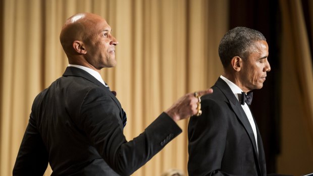 Barack Obama debuts 'anger translator' at correspondents' dinner