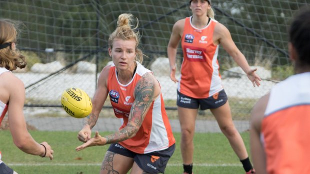 'We make and we break': GWS Giants' Phoebe Monahan brings army ...