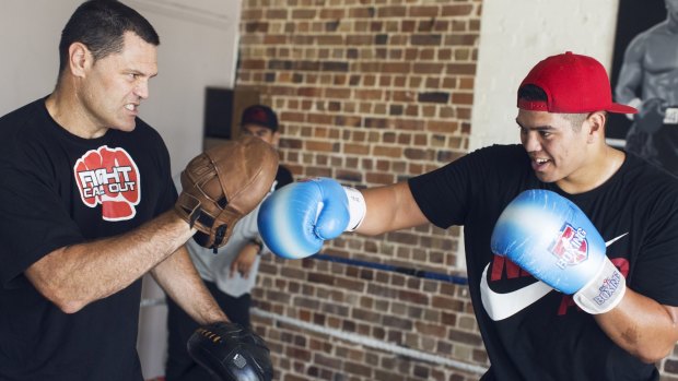 No chance of pairing boxing's father and son, Kali and Willis Meehan ...