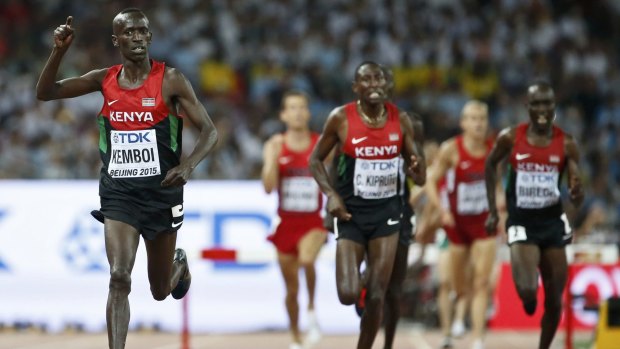 World Championships 2015: Steeplechaser Ezekiel Kemboi, the dancing ...