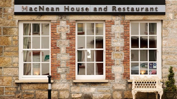 MacNean House, Ireland: Dining at Neven Maguire's restaurant in Blacklion