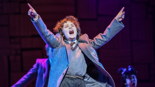 Matilda the Musical costume department caters for all sizes great and small