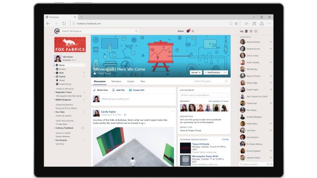 Facebook debuts 'Workplace' to make employees more productive