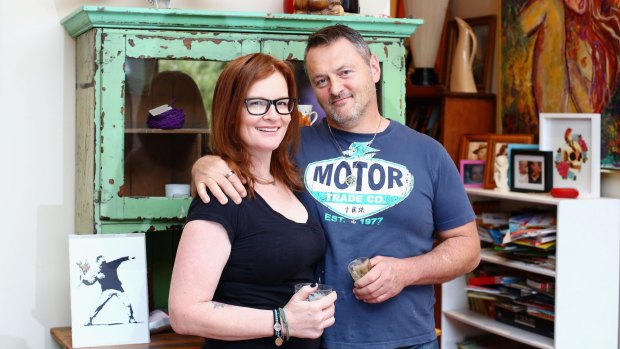 Two of us: Eden and Dave Riley