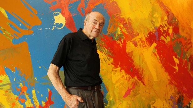 Avant-garde Australian painter Sydney Ball believed in pure colour