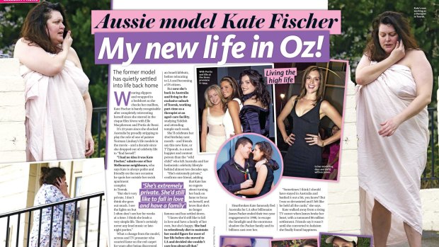 The former Kate Fischer should be left alone to live her life
