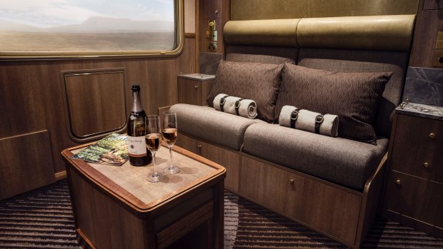 Australia's most luxurious train carriage