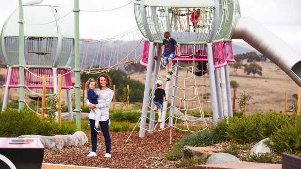Googong adventure park a counter to 'boring' modern playgrounds