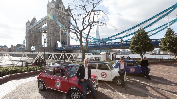 Seeing London in a Mini Cooper: Small Cars Big City